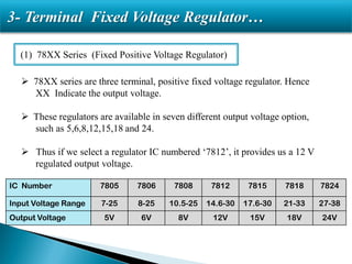 Voltage Regulators IC | PDF