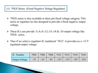 Voltage Regulators IC | PDF