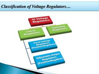 Voltage Regulators IC | PDF