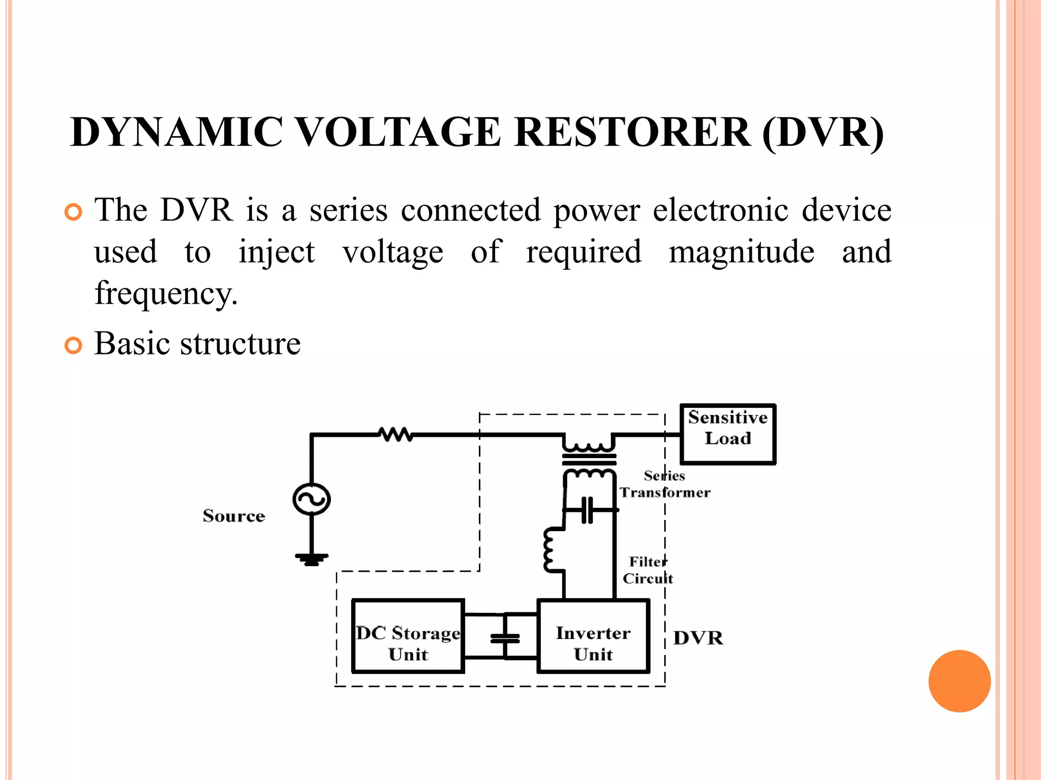 Voltage sag and it’s mitigation | PPTX
