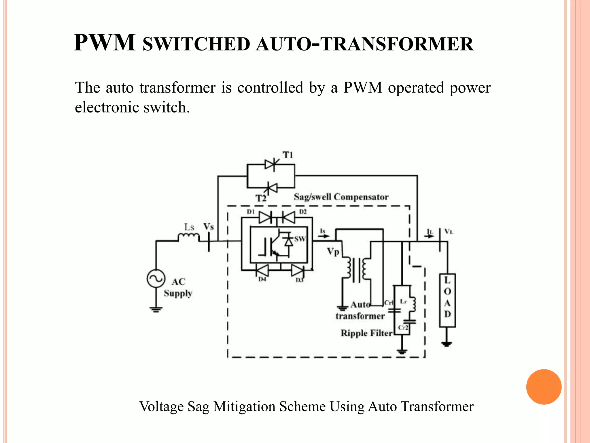 Voltage Sag And It S Mitigation Pptx