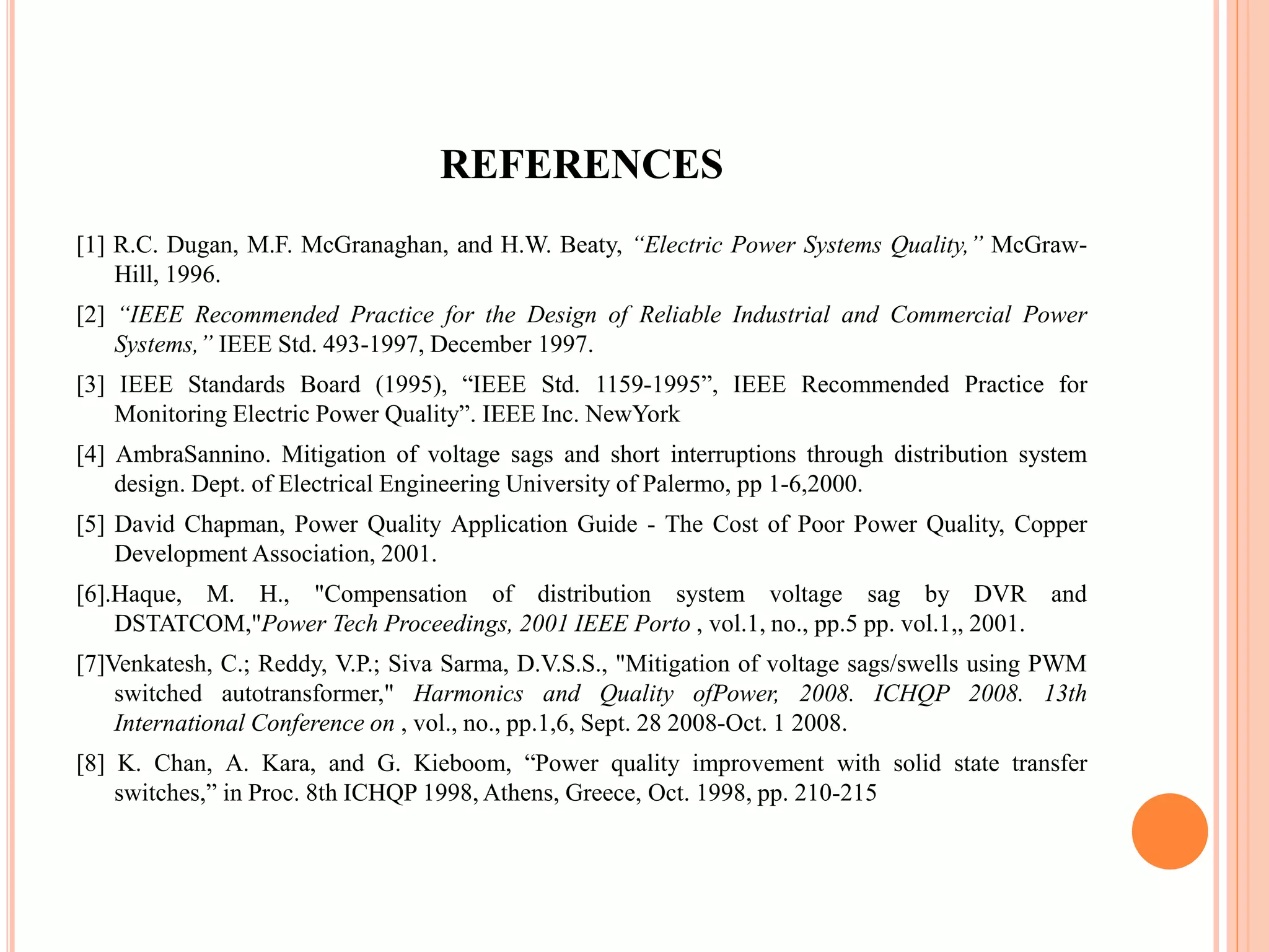 Voltage Sag And Its Mitigation Pptx