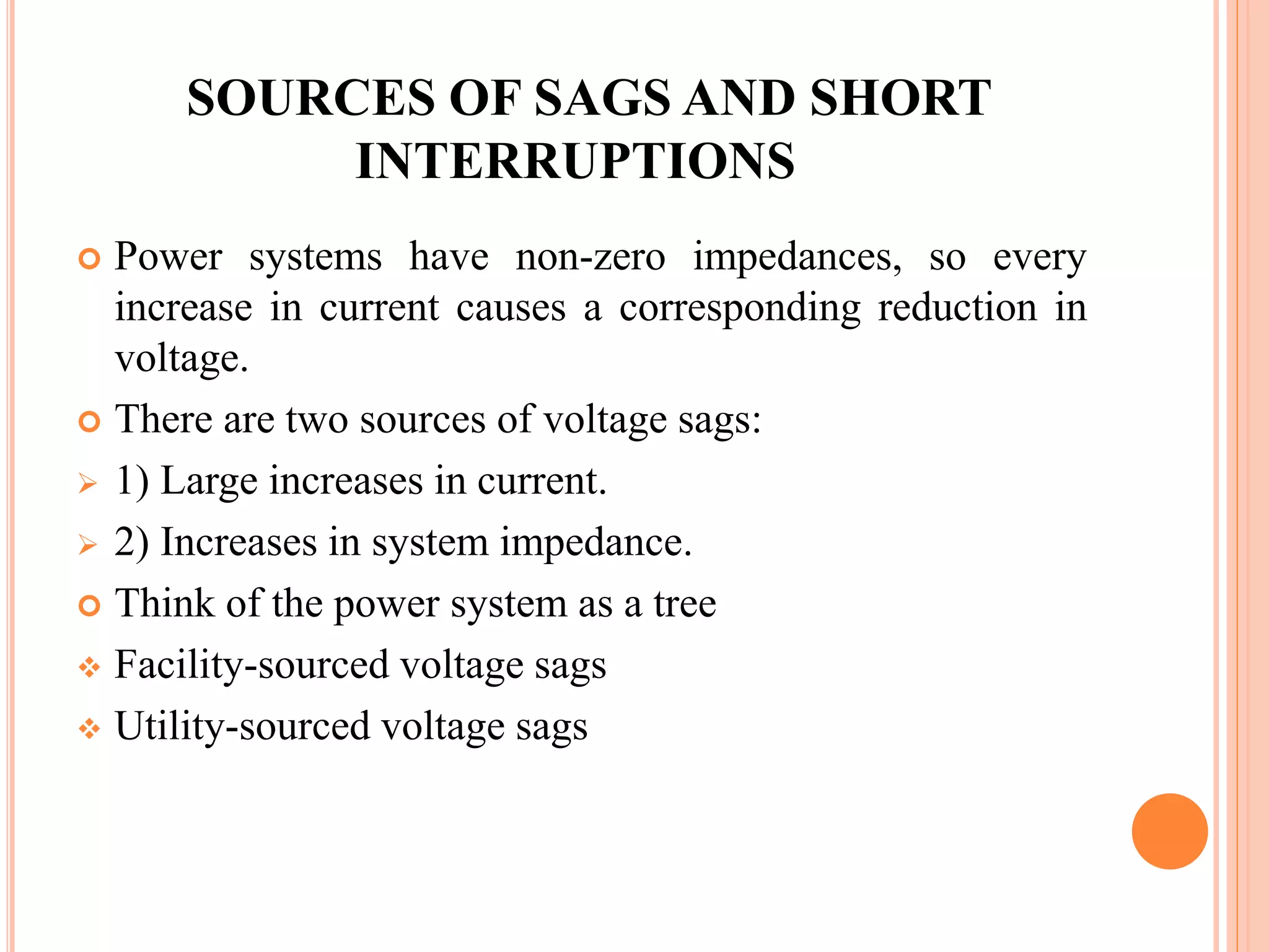 Voltage Sag And Its Mitigation Pptx