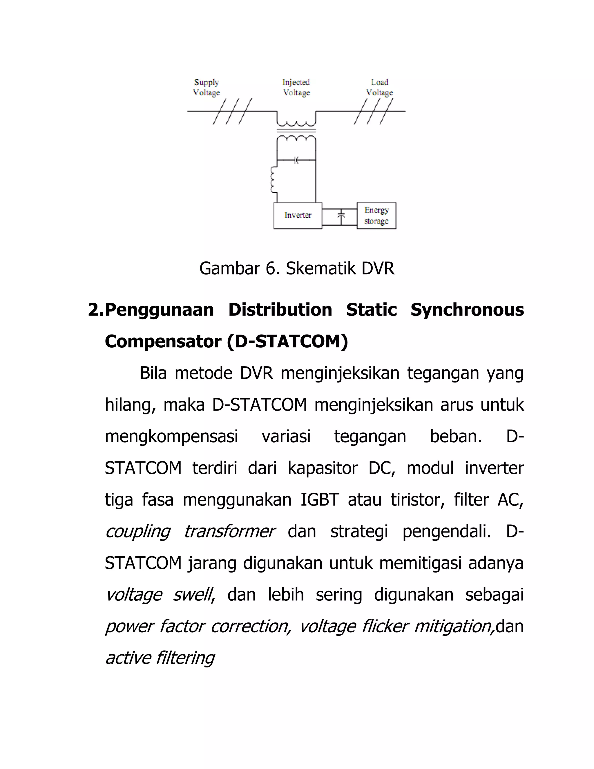 Voltage sag and swell | PDF