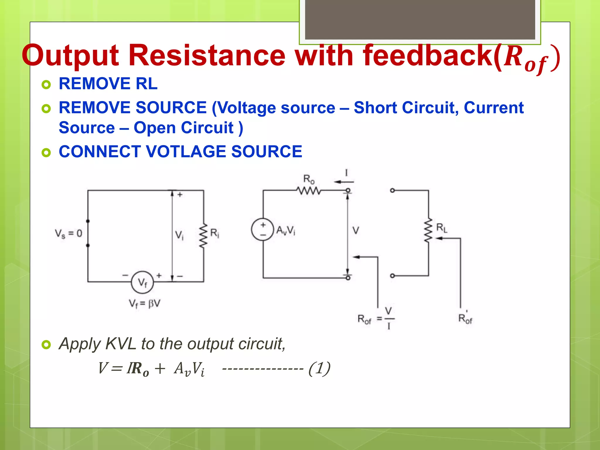Voltage series feedback | PPTX