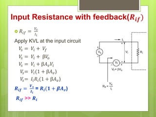 Voltage series feedback | PPTX