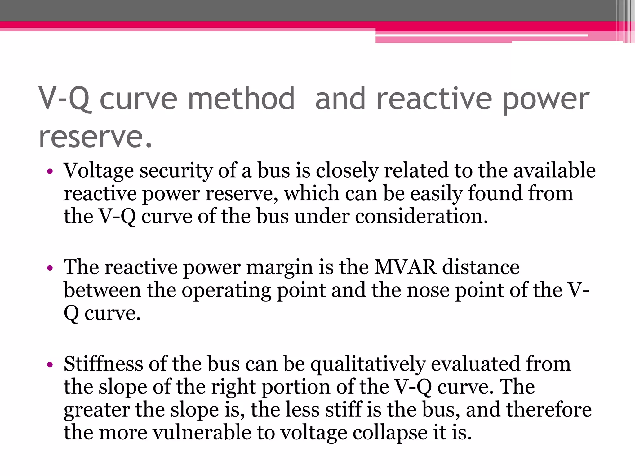 Power system voltage stability | PPT