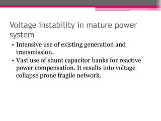 Power system voltage stability | PPT