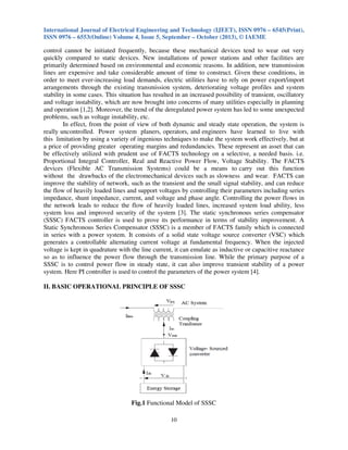Voltage stability improvement using static synchronous series compensator sss | PDF