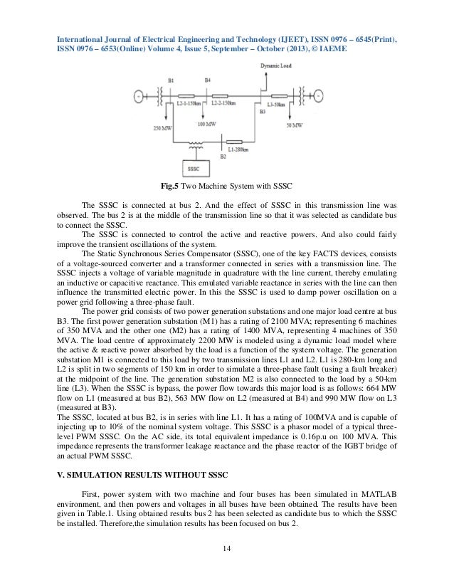 Voltage stability improvement using static synchronous series compens… Voltage stability improvement using static synchronous series compens…