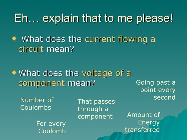 Voltage | PPT | Consumer Electronics | Technology & Computing