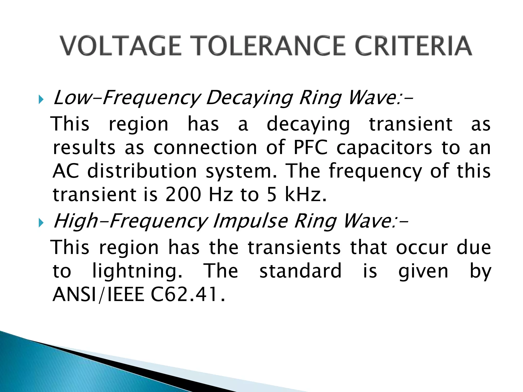 Voltage tolerance | PPTX