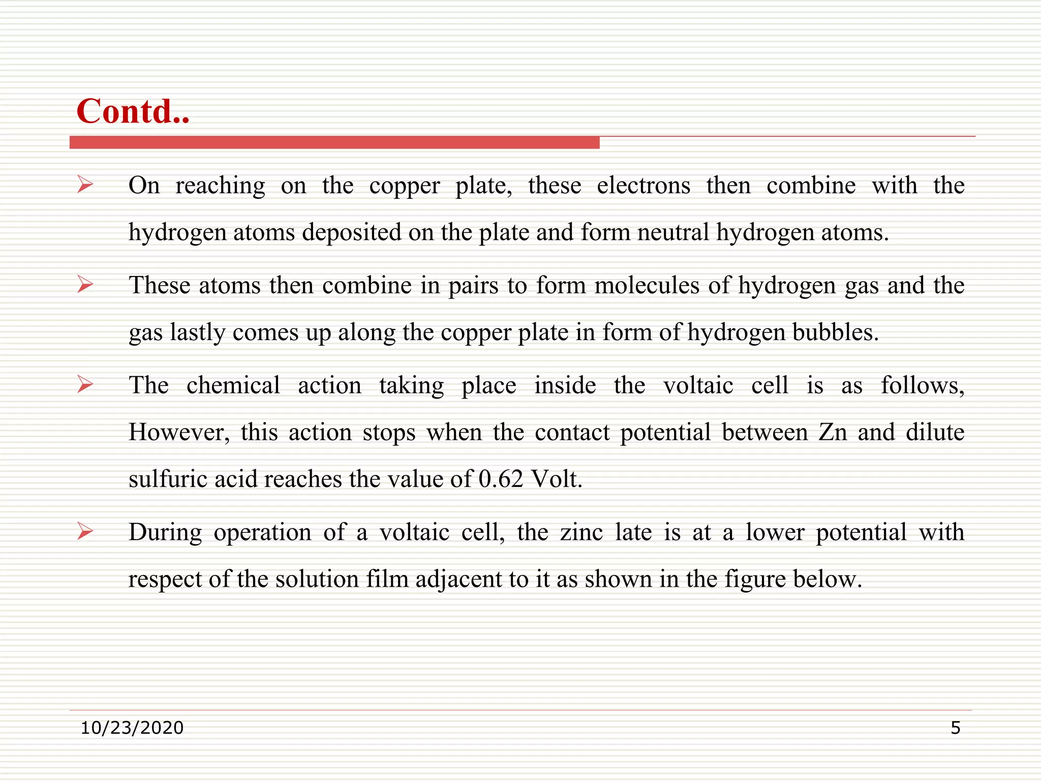 Voltaic Cell Basic Construction and Working of Voltaic Cell | PDF