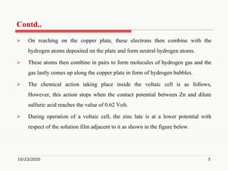 Voltaic Cell Basic Construction and Working of Voltaic Cell | PPT