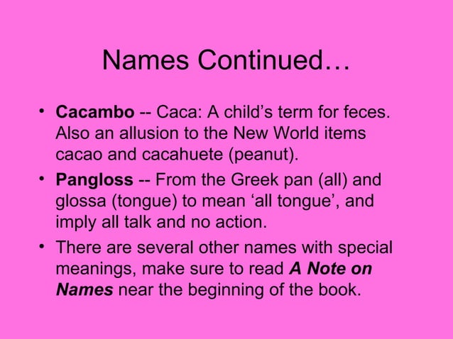 Candide Background Info | PPT