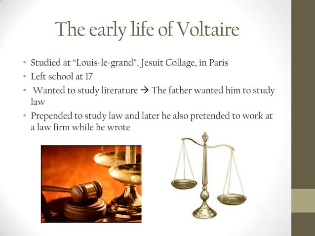 Voltaire | PPTX | Religion & Spirituality