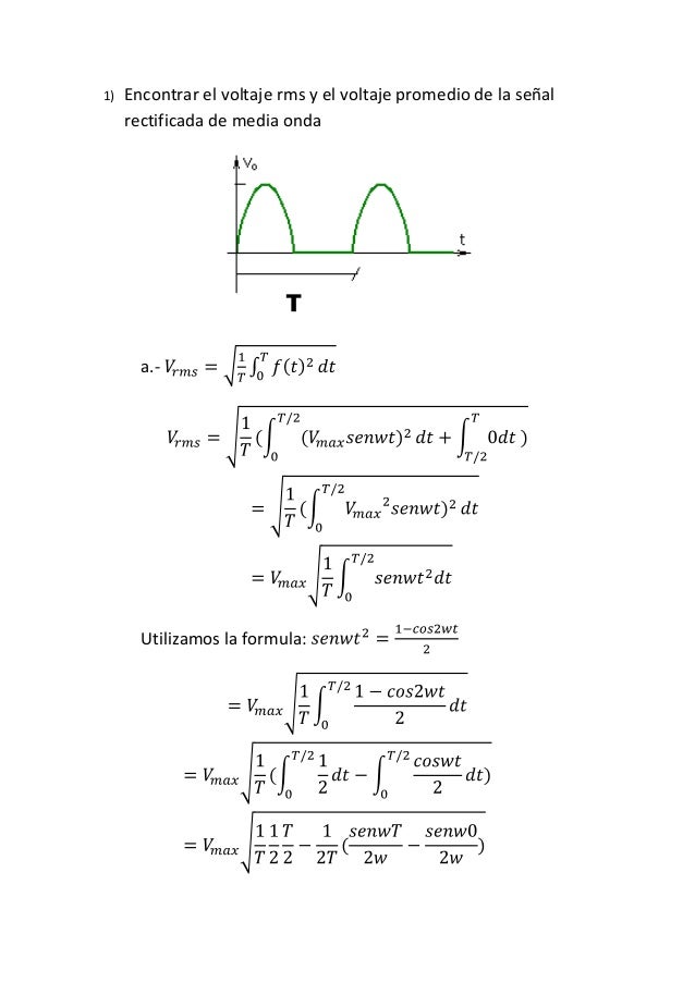 Voltajes eficacesymedios