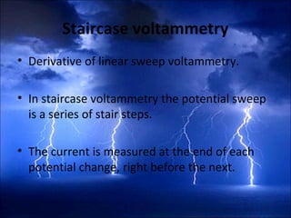 Basics of Voltammetry and Potentiometry | PPT