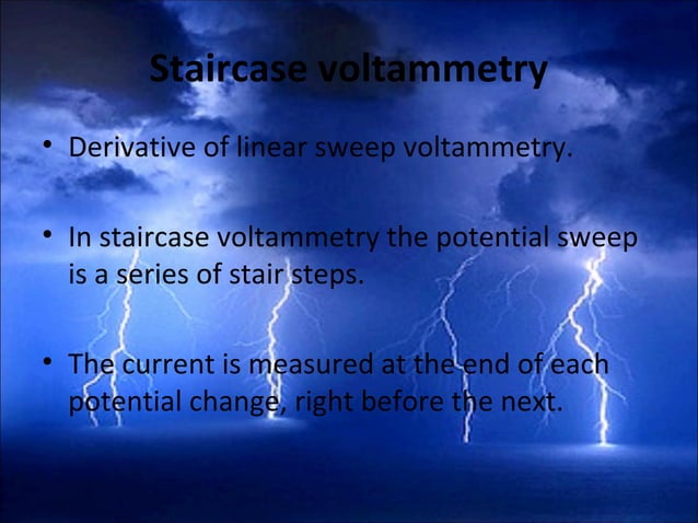 Basics of Voltammetry and Potentiometry | PPT | Chemistry | Science