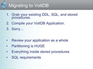 VoltDB.ppt