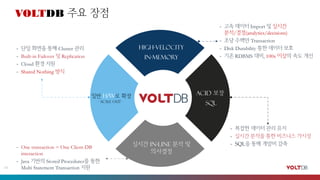VoltDB 소개 | PDF