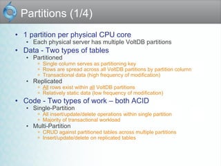 VoltDB : A Technical Overview | PDF