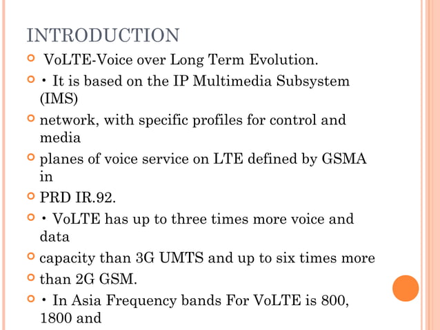 Volte | PPT