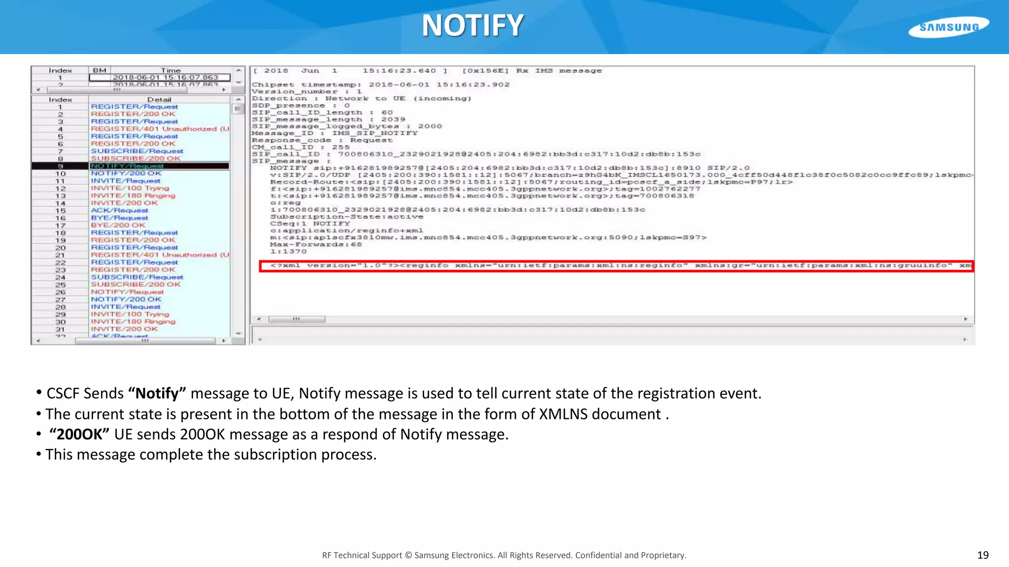 VoLTE Call Flow with XCAP messages pptx.pptx