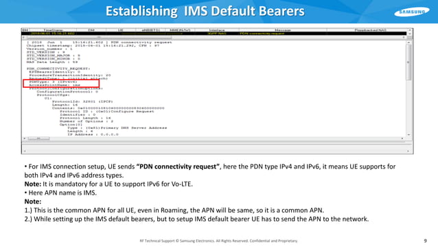 VoLTE Call Flow with XCAP messages pptx.pptx | Operating Systems ...