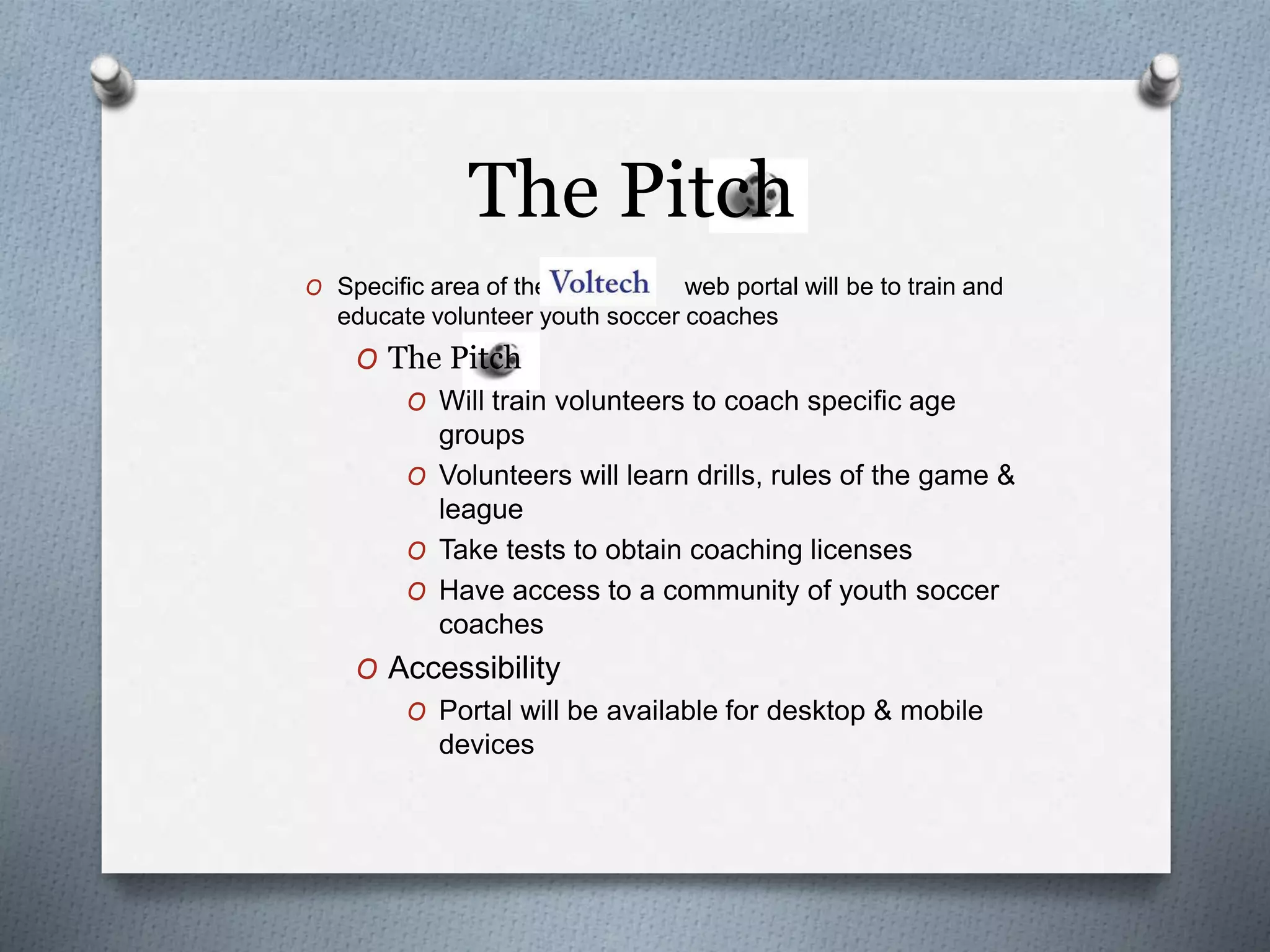 The Pitch Learning Environment | PPT