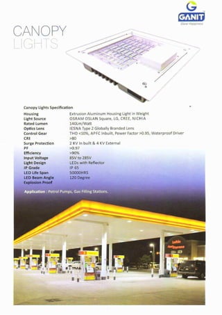 Ganit Star Engineering, Indore, LED Panel Light | PDF