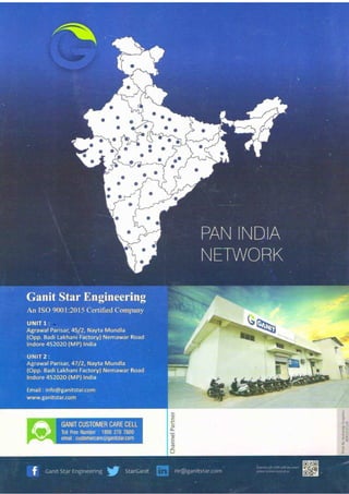 Ganit Star Engineering, Indore, LED Panel Light | PDF