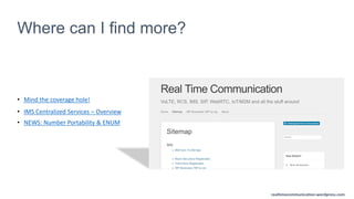 VoLTE Flows and CS network | PDF