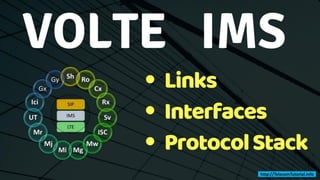 VoLTE Interfaces , Protocols & IMS Stack | PDF | Computer Networking | Computing