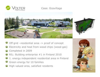 Biomass heat and power , Volter CHP, Cogeneration 40 kWe + 100 kWth | PDF