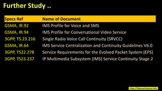 SRVCC (Single Radio Voice Call Continuity) in VoLTE & Comparison with ...