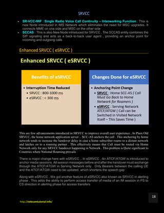 SRVCC (Single Radio Voice Call Continuity) in VoLTE & Comparison with ...