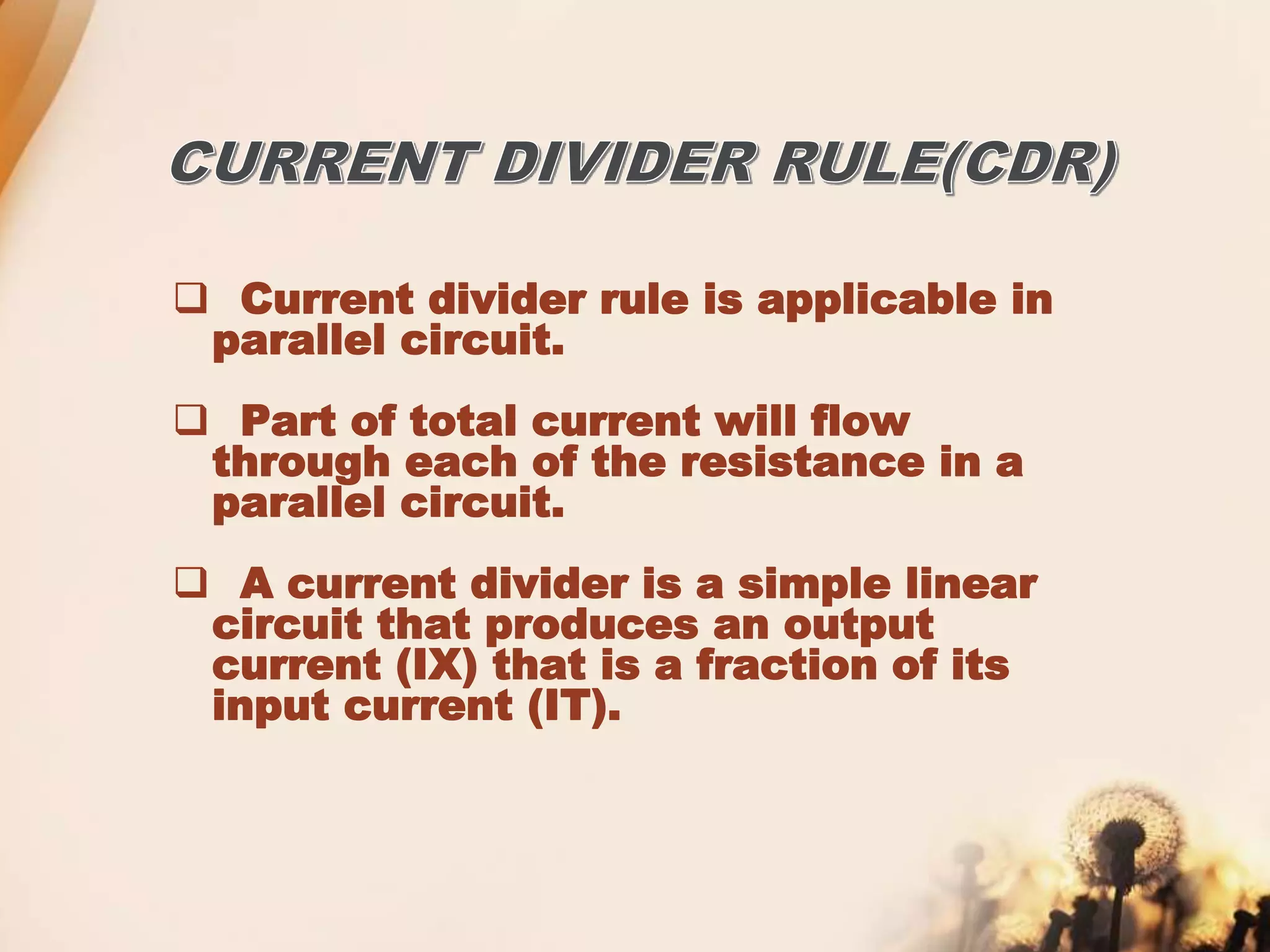 Electric Circuit | PPTX