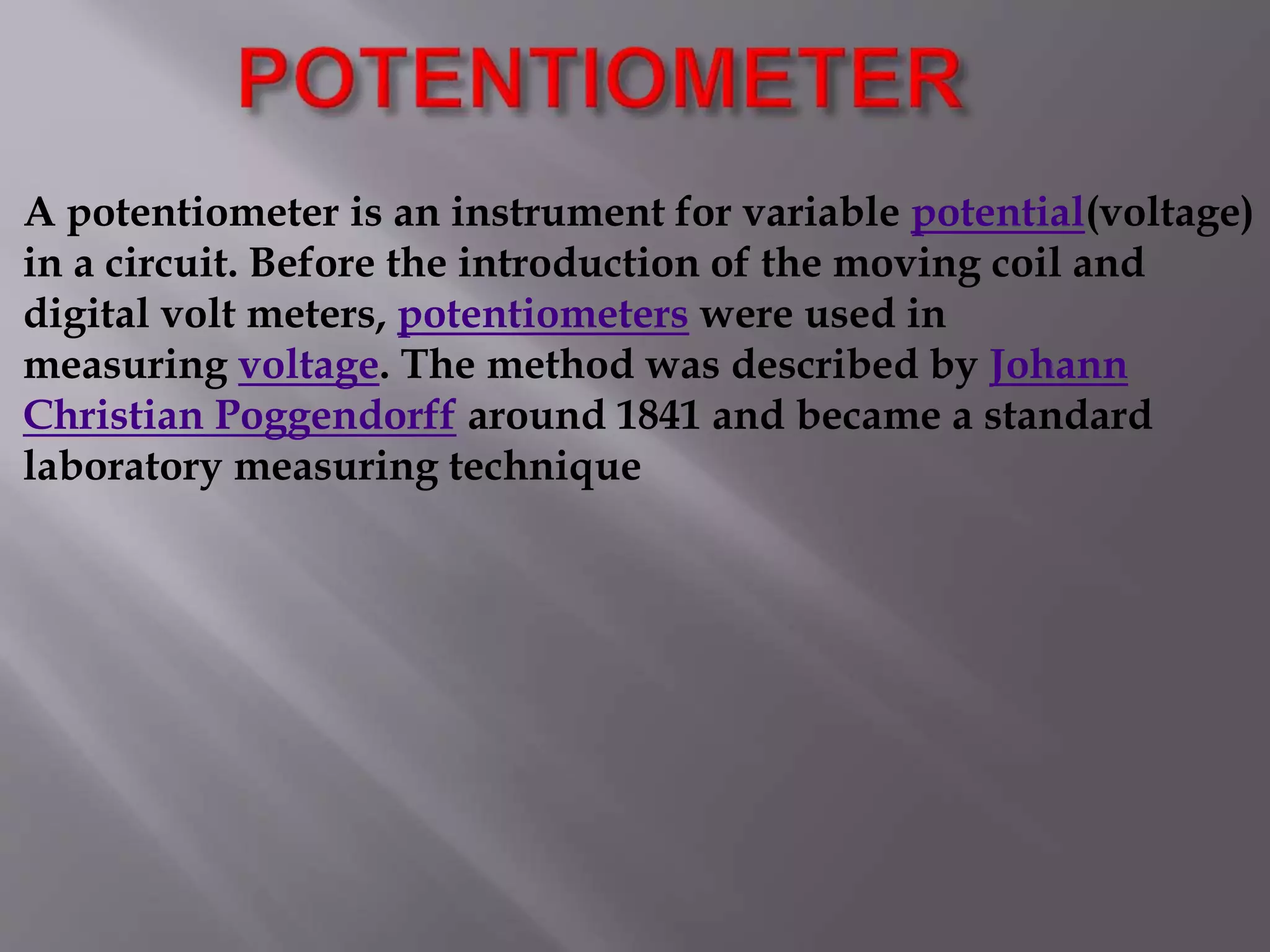 Voltmeter | PPTX