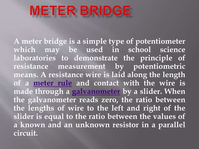 Voltmeter | PPTX | Physics | Science
