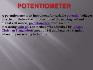 Voltmeter | PPTX