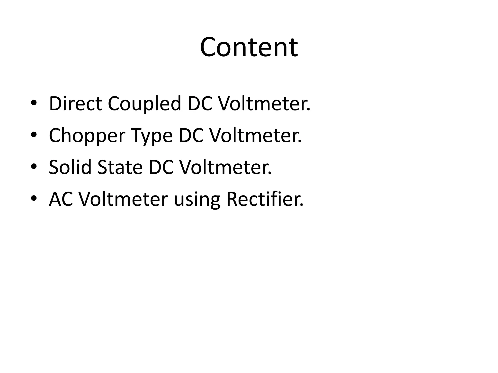 Voltmeter | PDF