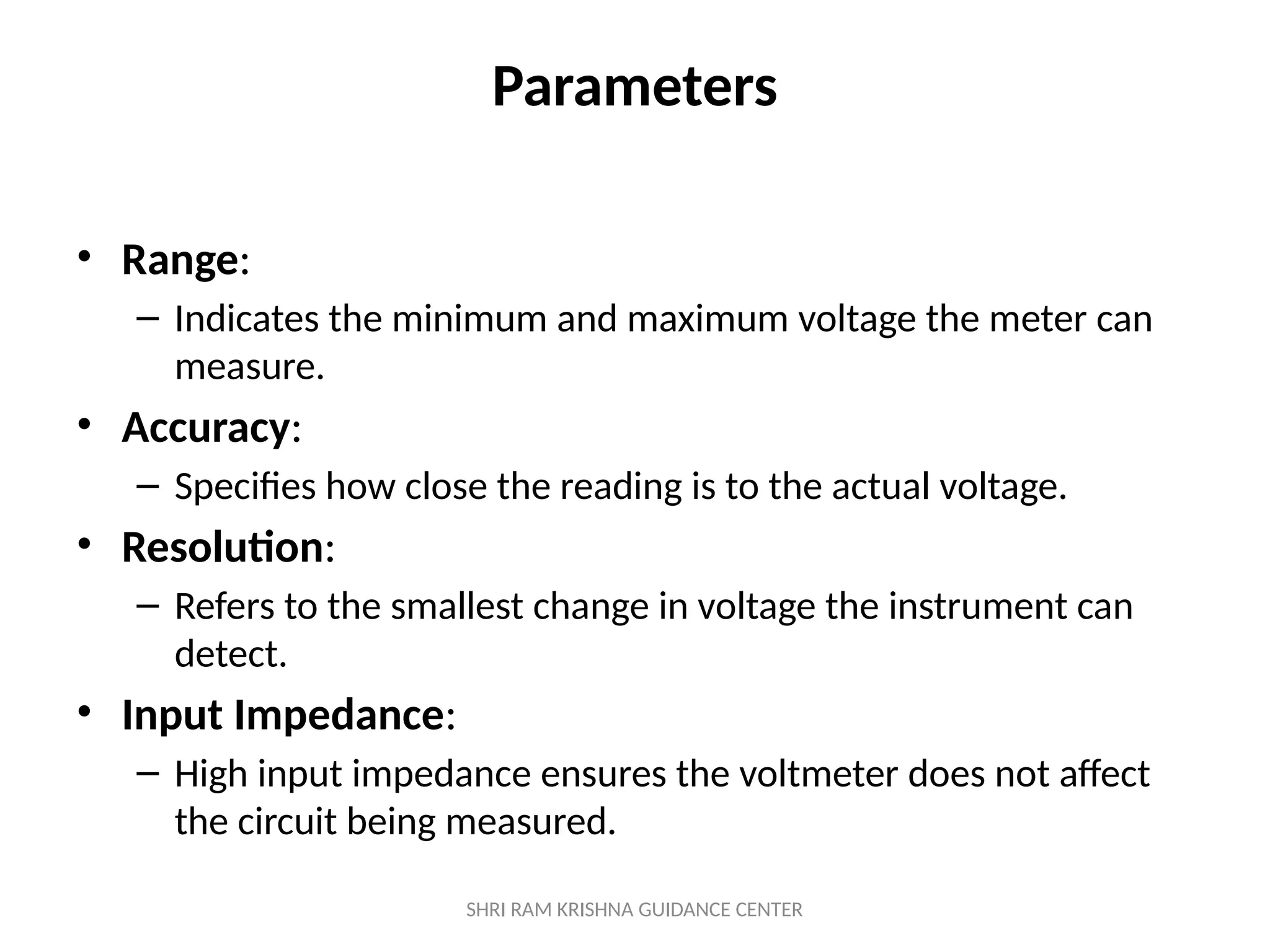 voltmeter- MEASURING THE VOLTAGE IN TWO DEFERENT POTENTIAL | PPTX