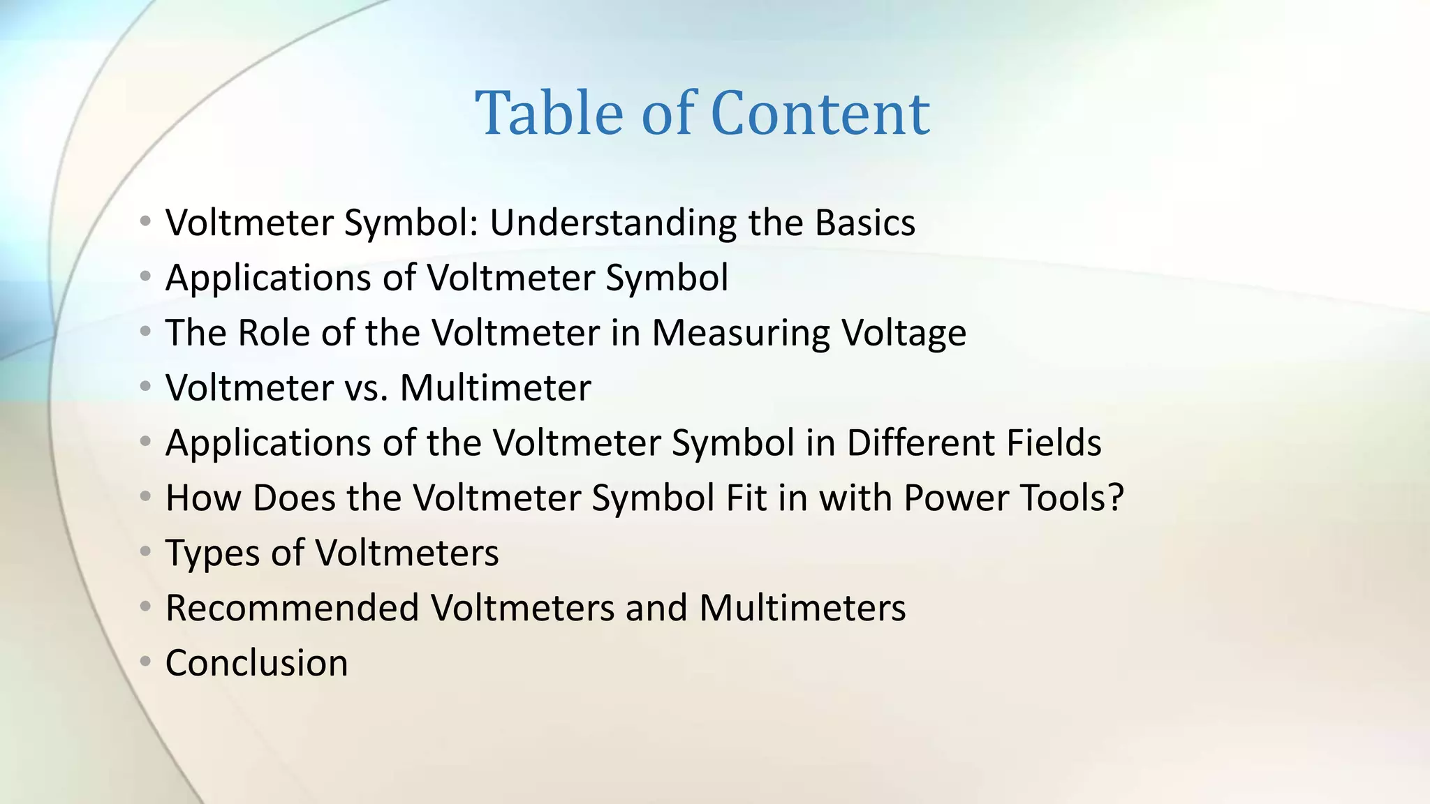 Voltmeter Symbol.pptx