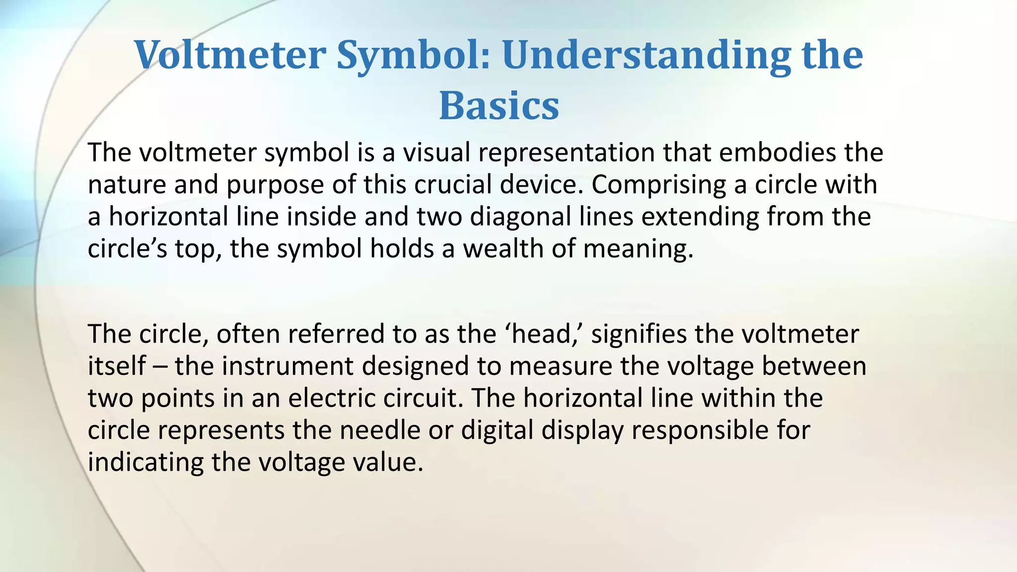 Voltmeter Symbol.pptx