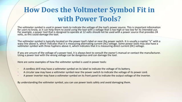 Voltmeter Symbol.pptx