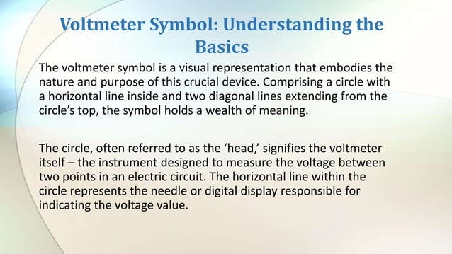Voltmeter Symbol.pptx