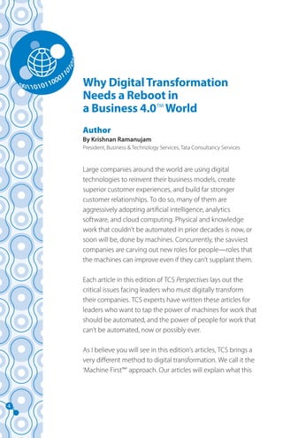Machine First Approach Towards Digital Transformation of Businesses ...