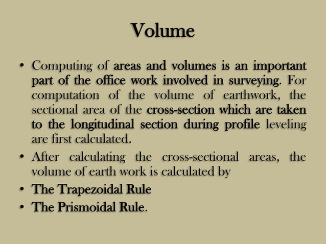 Volume | PPTX | Geography | Science