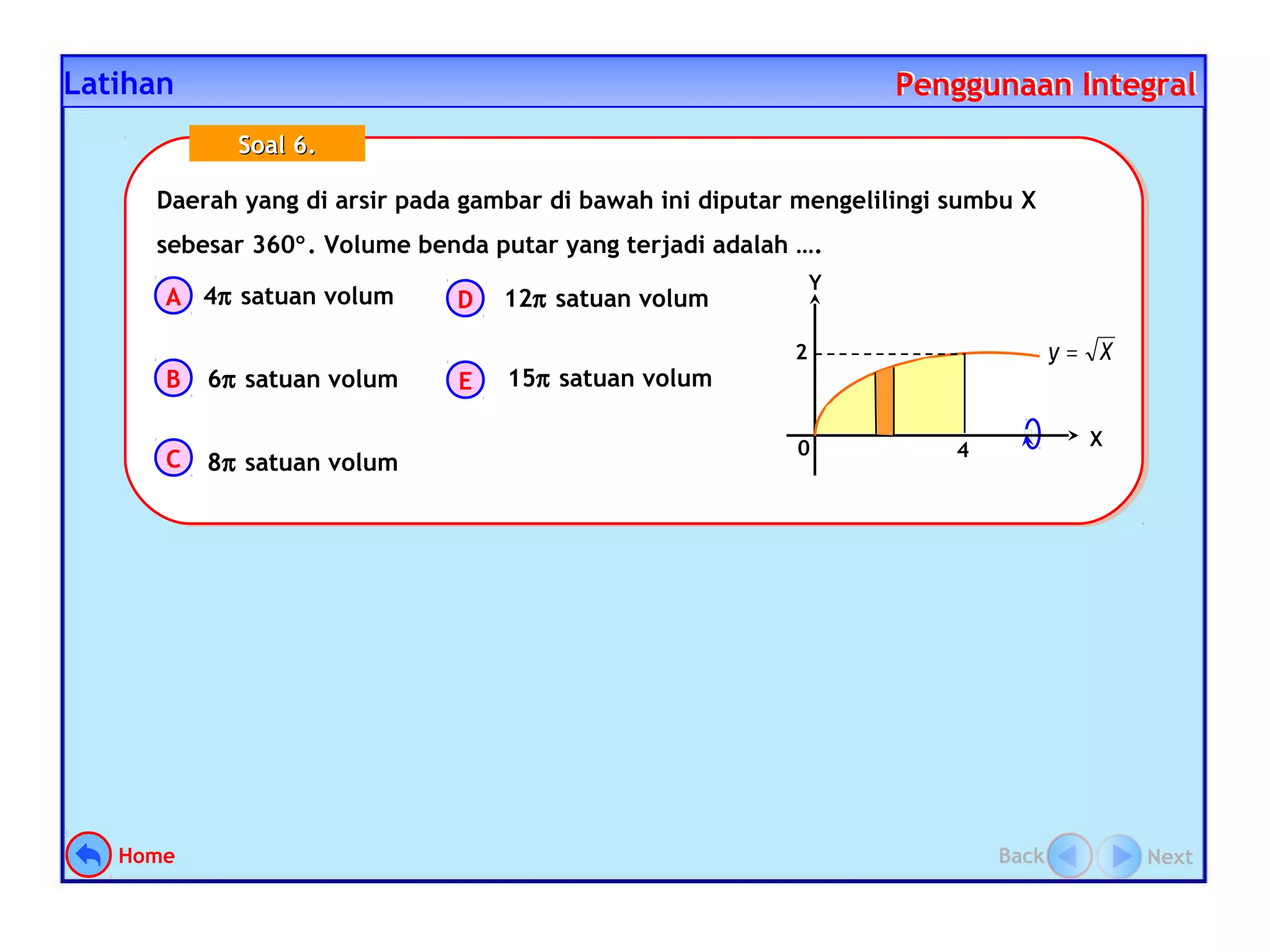 Volume benda-putar | PPT